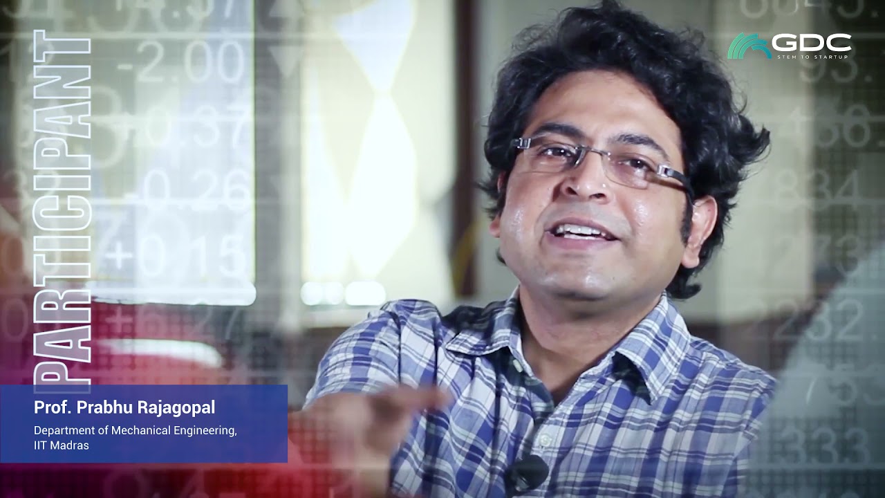 I-NCUBATE - Faculty speak | Dr. Prabhu Rajagopal, IIT Madras - YouTube