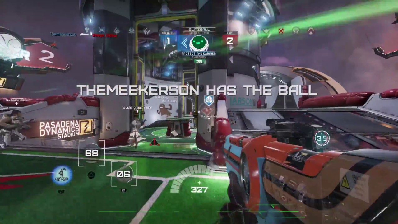 LawBreakers PS4 BLITZBALL/GATEWAY (BOSS LEAGUES) - YouTube