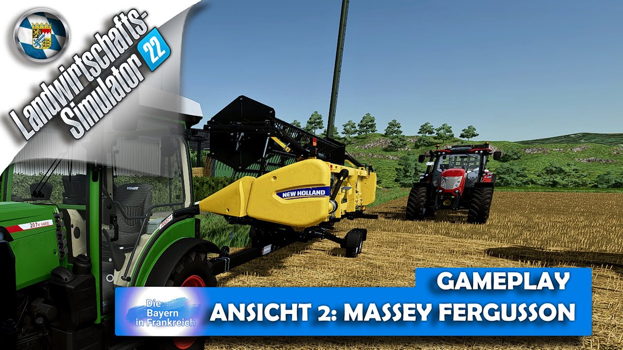 📌LS22 | GAMEPLAY | Die Bayern in Frankreich | Ansicht 2 Massey ...