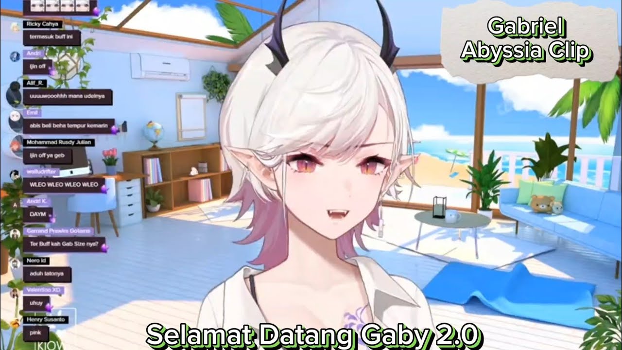 Gabriel Abyssia Clip : Outfit Kak Gaby baru (Gaby 2.0) (Bahan ...