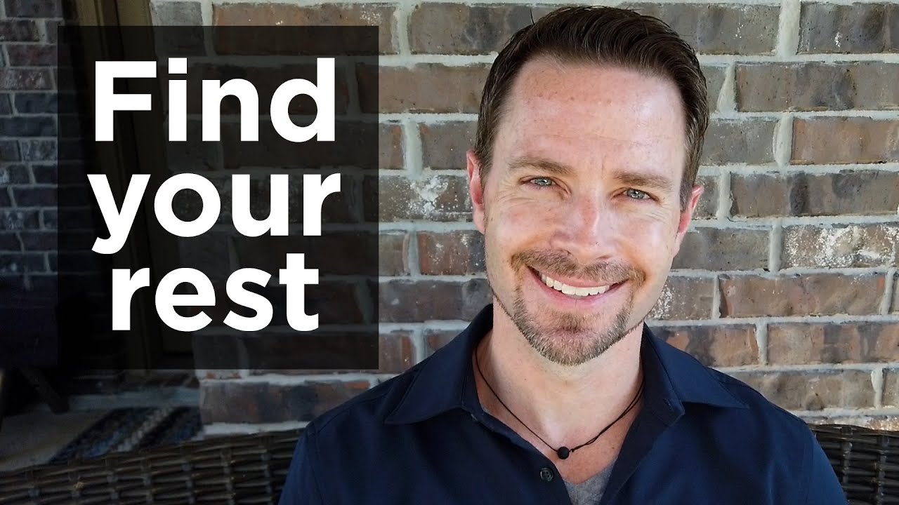 Find Your Rest//Evening Encouragement//Pastor Jeremy Mattek - YouTube