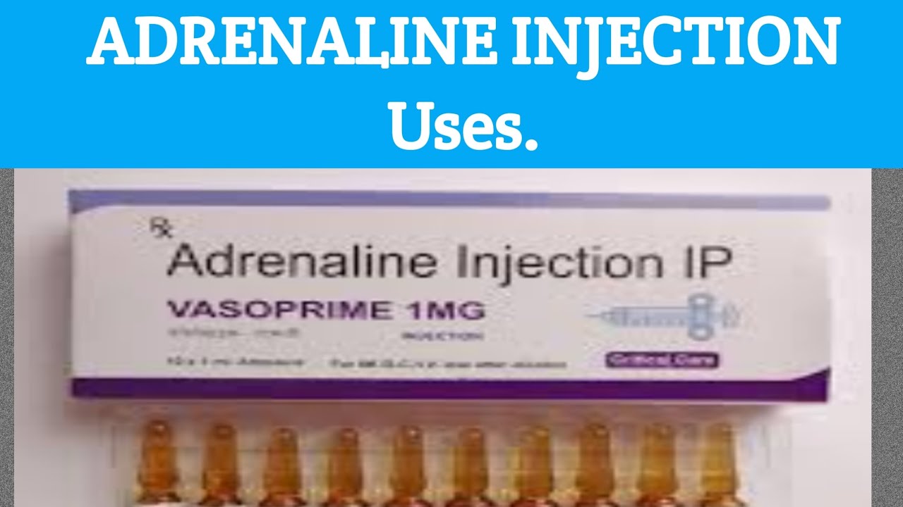 Emergency medicine uses|| Uses of ADRENALINE injection|| - YouTube