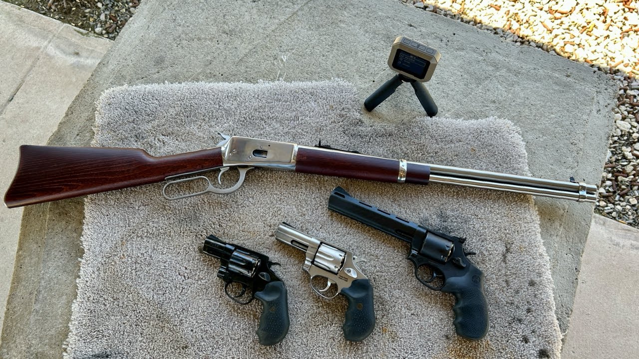 .357 mag velocity test in 4 different barrel lengths. Max 158gr loads ...