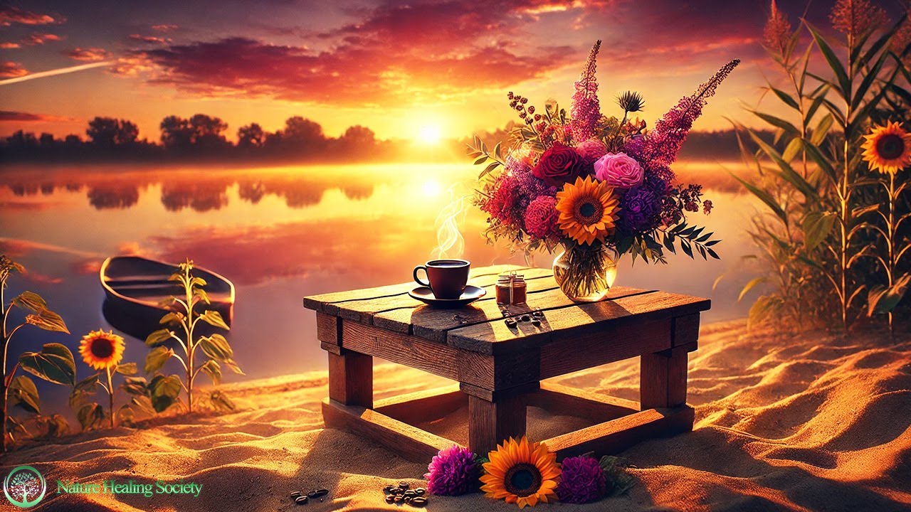 GOOD MORNING MUSIC 528Hz HAPPY Positive Euphoric Meditation Music ...