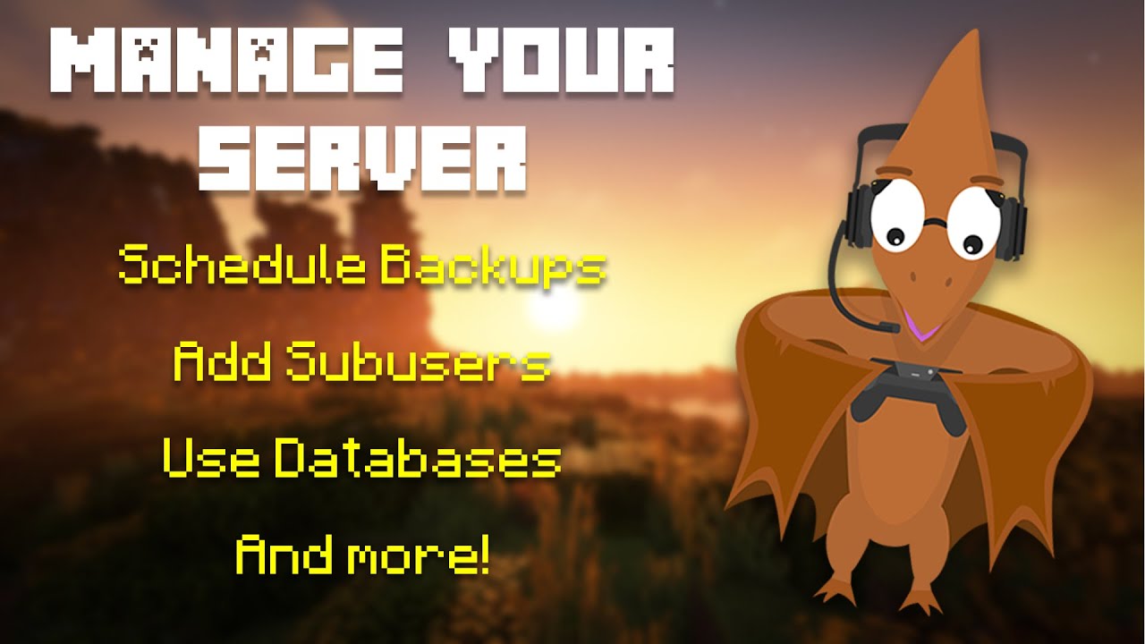 Everything you need to know about the Pterodactyl Panel - YouTube