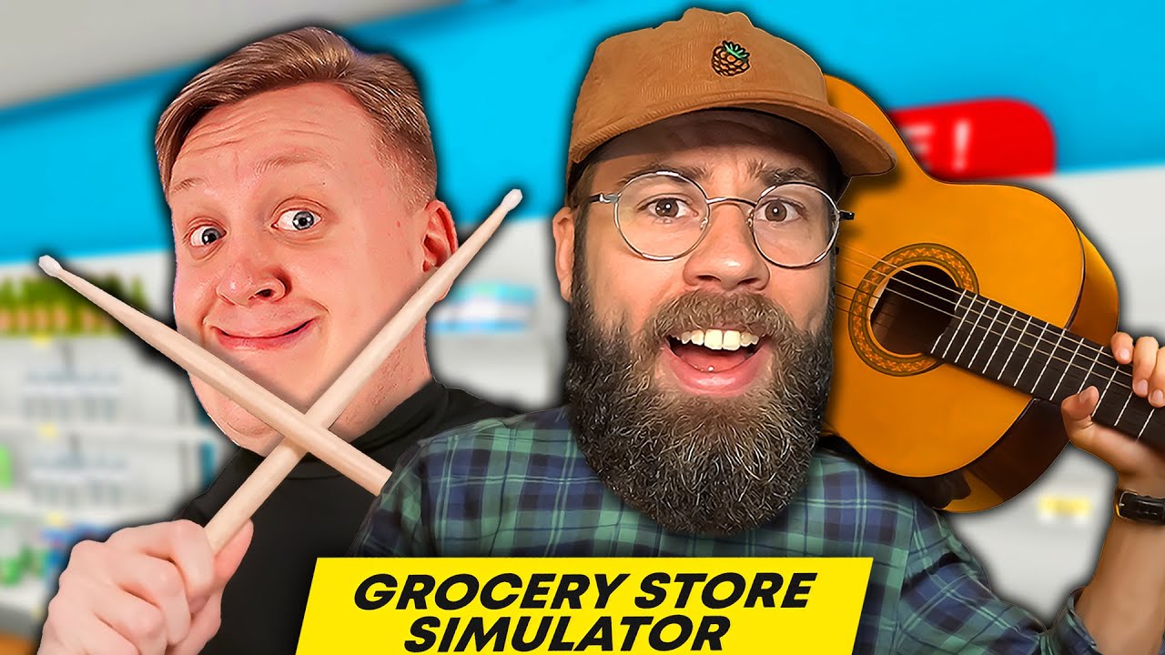 MATINBUM & HULT SPELAR GROCERY STORE SIMULATOR (#2) - YouTube