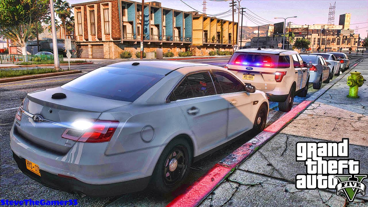 Playing GTA 5 As A POLICE OFFICER Gang Unit Patrol🔥🔥|| GTA 5 Lspdfr Mod ...