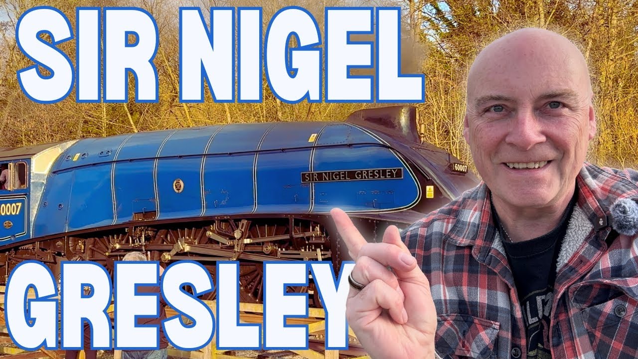 Riding The LEGENDARY Sir Nigel Gresley Steam Train Through Yorkshire ...