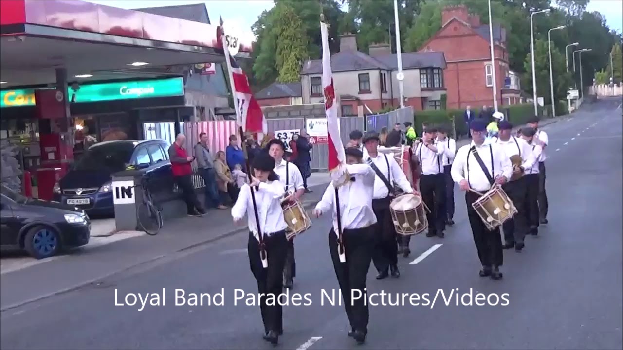 Monaghan Auld Fife & Drum FB @ Omagh PB FB Parade 2019 - YouTube