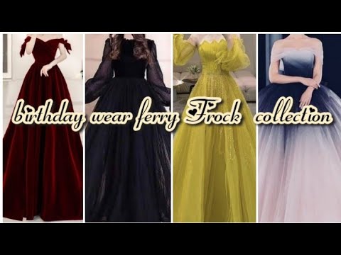Birthday wear ferry Frock collection 2022// beautiful ideas for girls ...