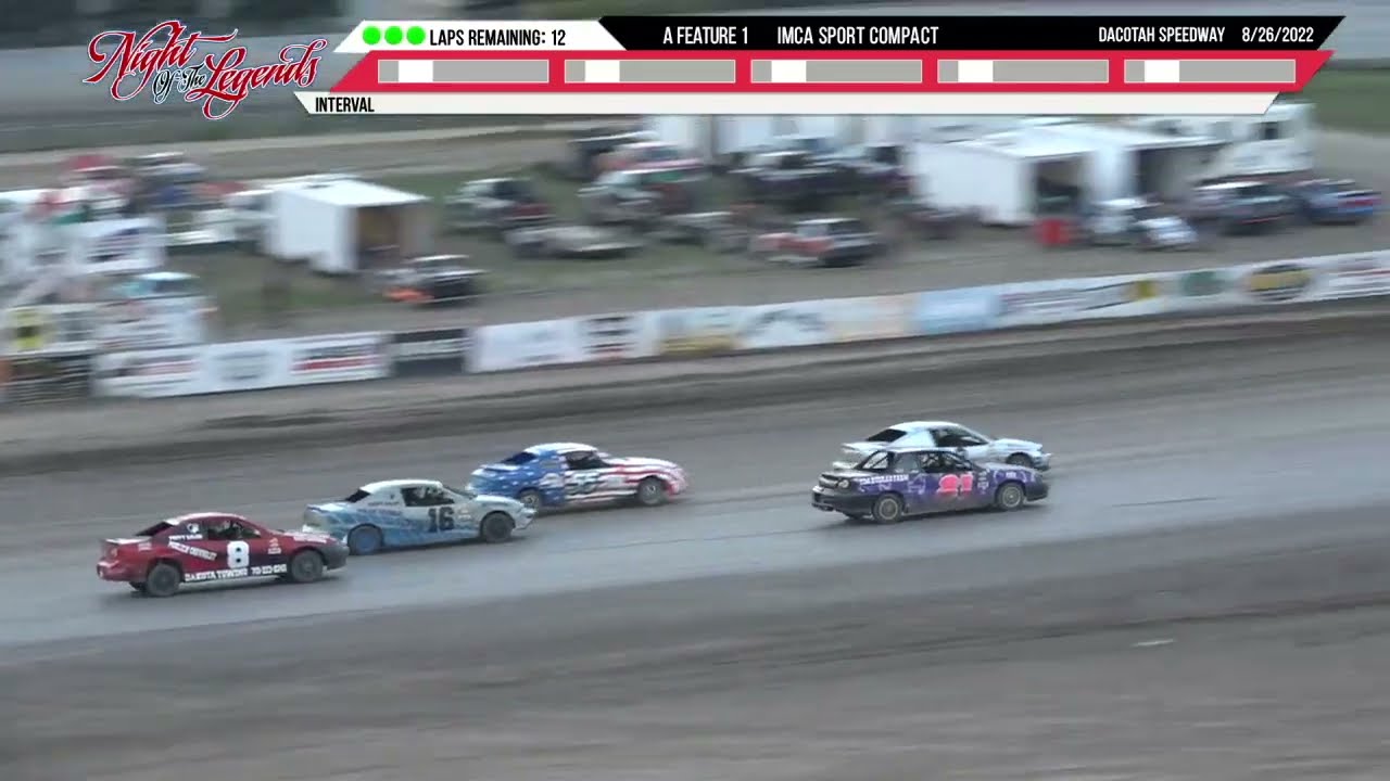 Dacotah Speedway | IMCA Sport Compacts 8-26-22 - YouTube