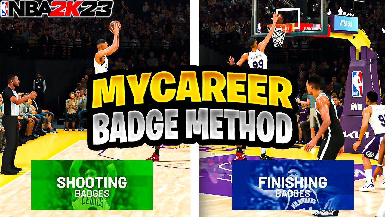 How to Get SHOOTING and FINISHING Badges FAST in NBA 2K23 OLD GEN! BEST ...