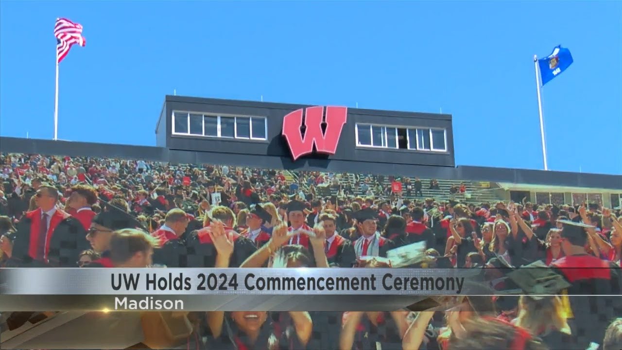 UW-Madison's Class of 2024 celebrates post-pandemic graduation ceremony ...