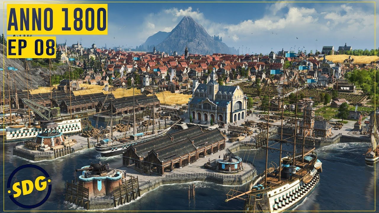 Anno 1800 | The Ditchwater Riots | Episode 08 - ScottDogGaming - YouTube