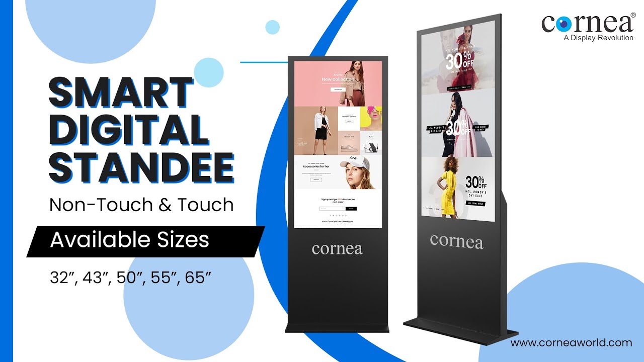 Cornea's Digital Standee: A step ahead into the revolution of signages ...