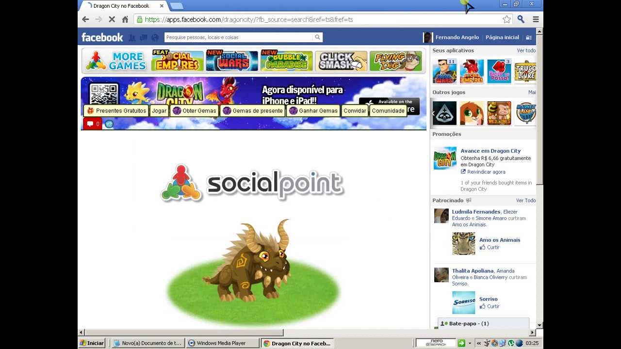 video aula de como jogar dragon city no facebook - YouTube