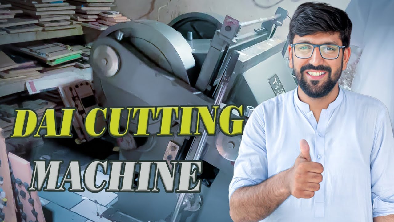 DAI CUTTING MACHINE | Making Boxes Dai Machine| - YouTube