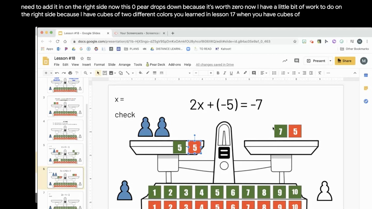 Hands On Equations #18 - YouTube