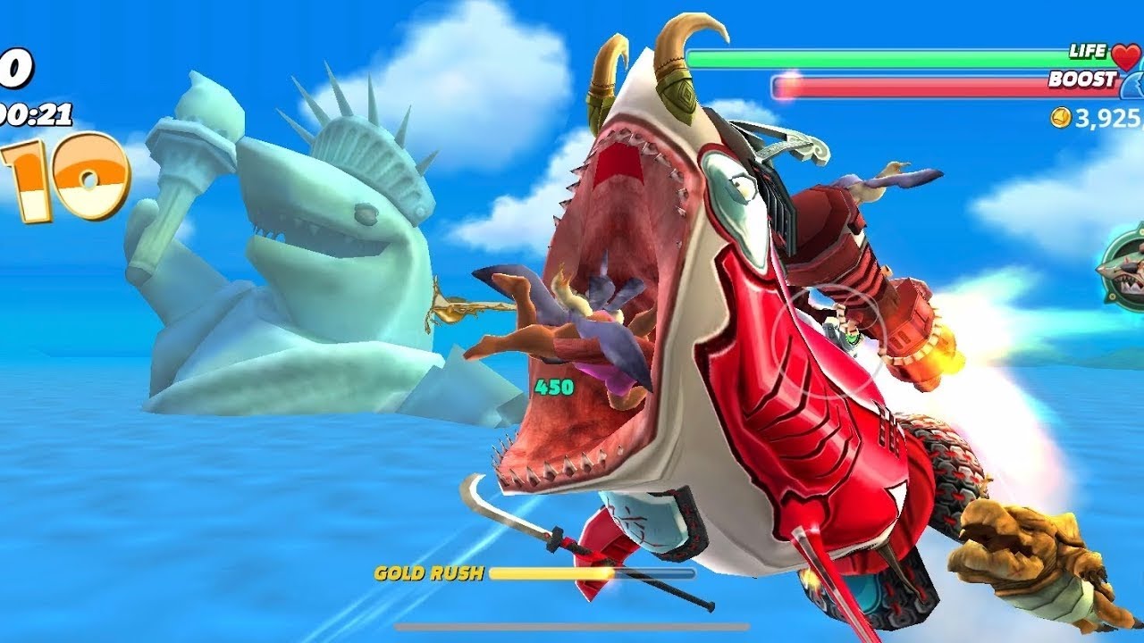 NEW BEHELLMOUTH UNLOCKED AND BEHELLMOUTH GAMEPLAY - Hungry Shark ...