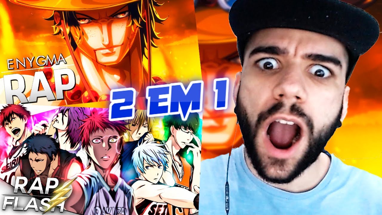 REACT - 2 EM 1 - RAP DO ACE (ONE PIECE) ENYGMA - RAP SPEEDLORD 4 ...
