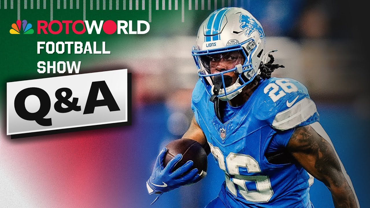 NFL Fantasy Football Q&A with Denny Carter (11/8/24) | Rotoworld ...