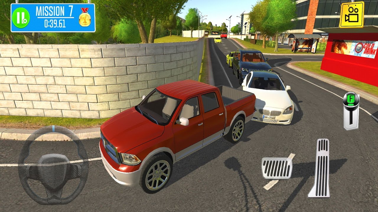 Roundabout 2: A Real City Driving Parking Sim gameplay / android ...