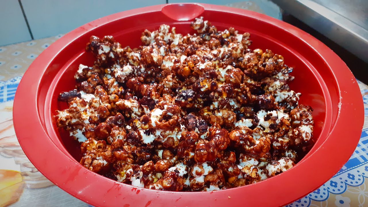 Pipoca com chocolate - YouTube