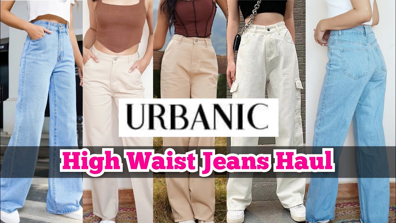 'URBANIC" Must have High Waist Jeans👖 Haul || Summer Outfits - YouTube