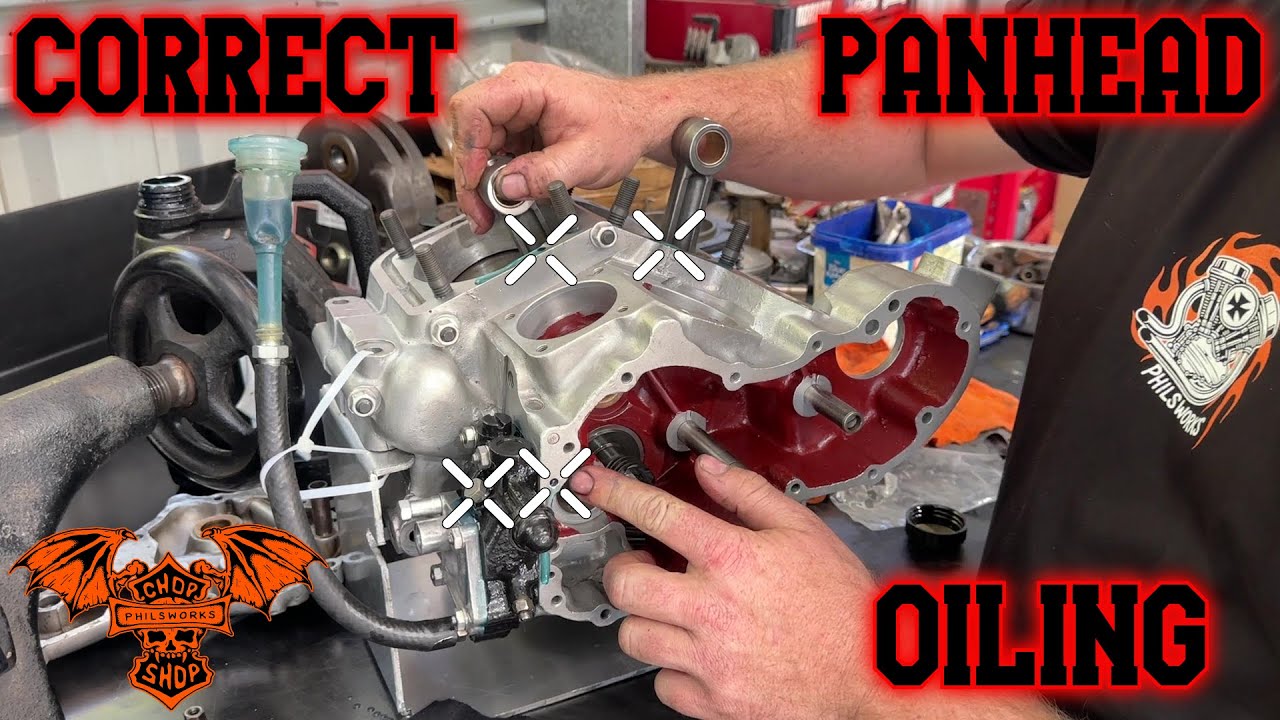 Panhead Rebuild - Ep 2 - Comp Ratio - Oil Pump - Custom Oiling - YouTube