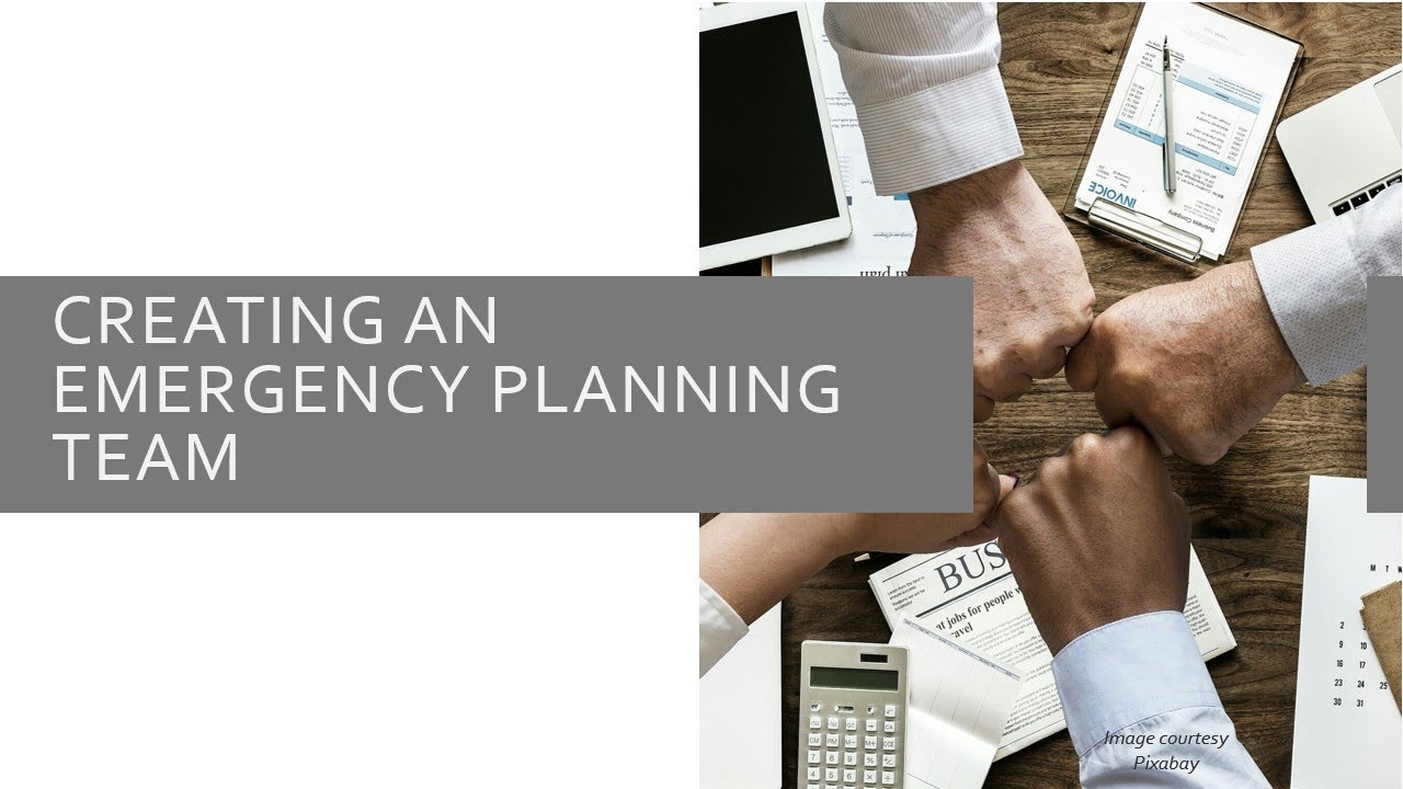 Creating an Emergency Planning Team - YouTube
