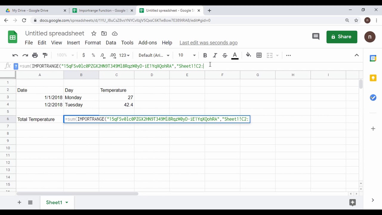 How To Import Data From One Spreadsheet To Another Using IMPORTRANGE How To Import Data From One Spreadsheet To Another Using IMPORTRANGE
