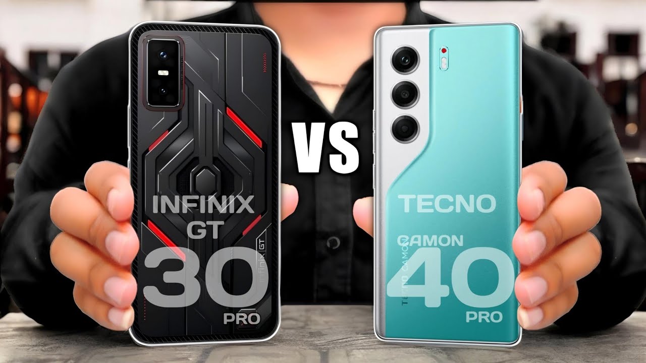 Infinix GT 30 Pro Vs Tecno Camon 40 Pro || Full Comparison - YouTube