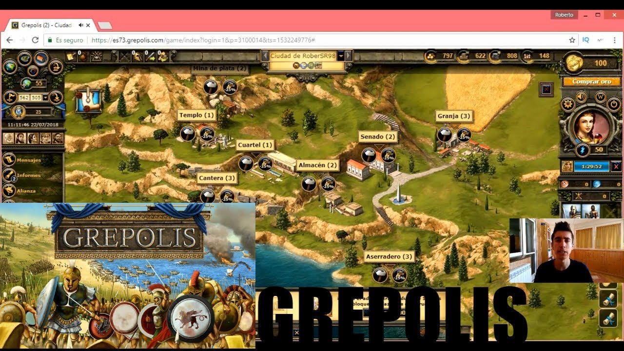 GREPOLIS (PC) - GOBERNADOR EN LA ANTIGUA GRECIA || GAMEPLAY - CONSEJOS ...