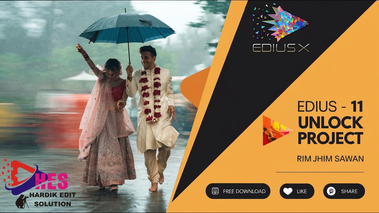 EDIUS PROJECT FREE DOWNLOAD || RIM JHIM SAWAN || EDIUS CINEMATIC PROJECT || EDIUS MASTERPROJECT ...