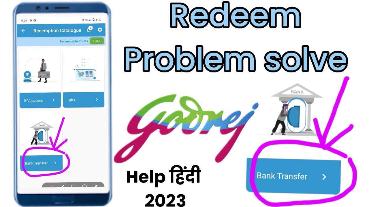 Godrej point redeem bank transfer problem solve कैसे करे | Godrej ...