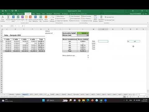 Excel training Lecture 11_ 18.11.2023 part2 - YouTube