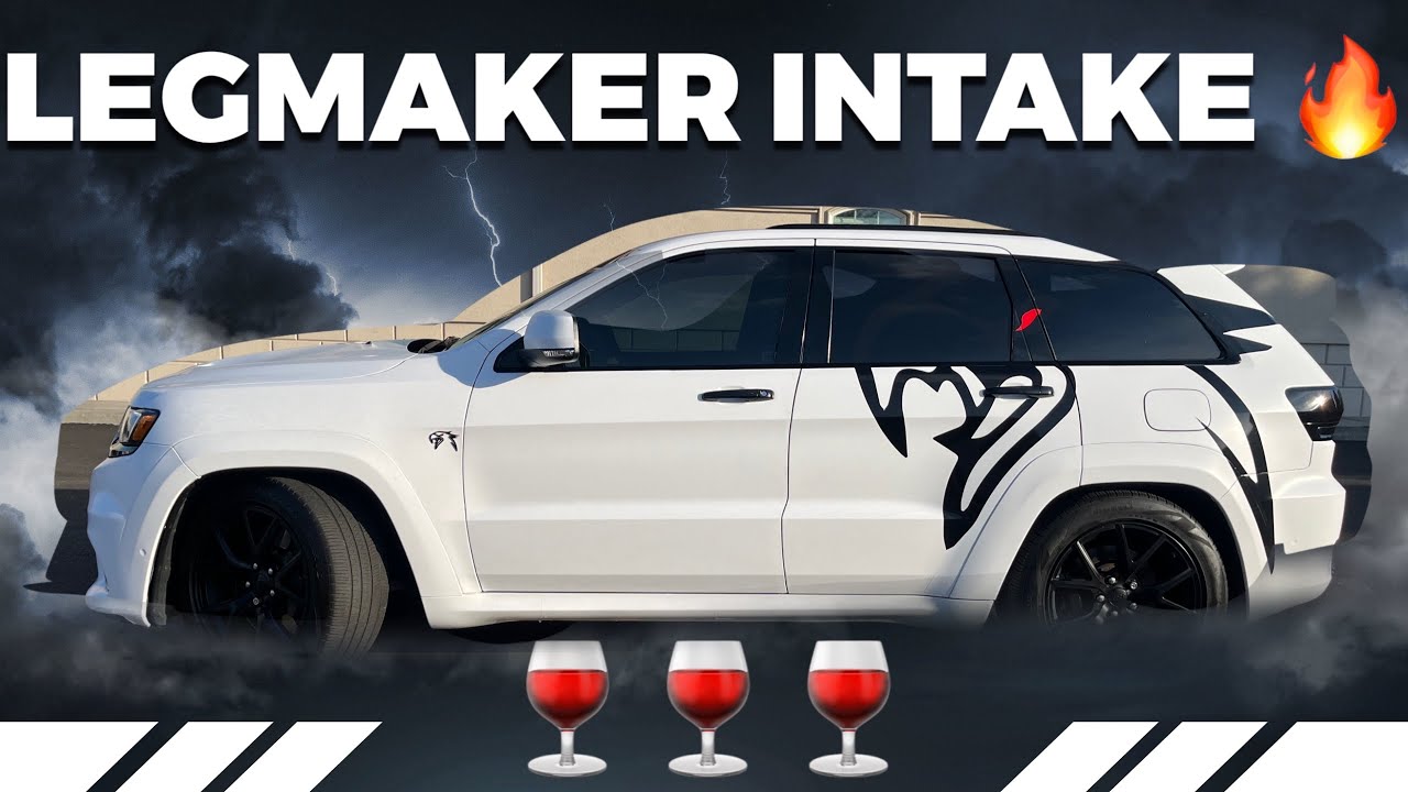 LEGMAKER INTAKE ON TRACKHAWK GOES CRAZY ️ ️ ️ - YouTube