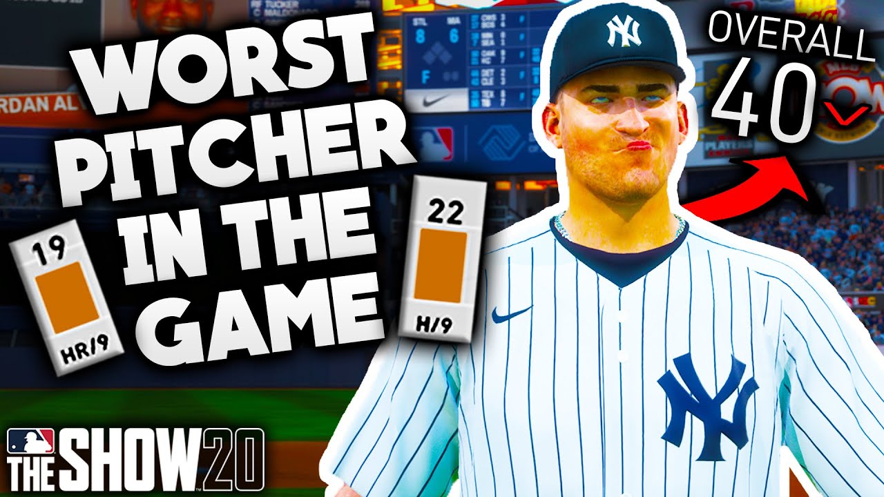 Can I Win Using the WORST PITCHER in the Game on LEGEND Difficulty ...