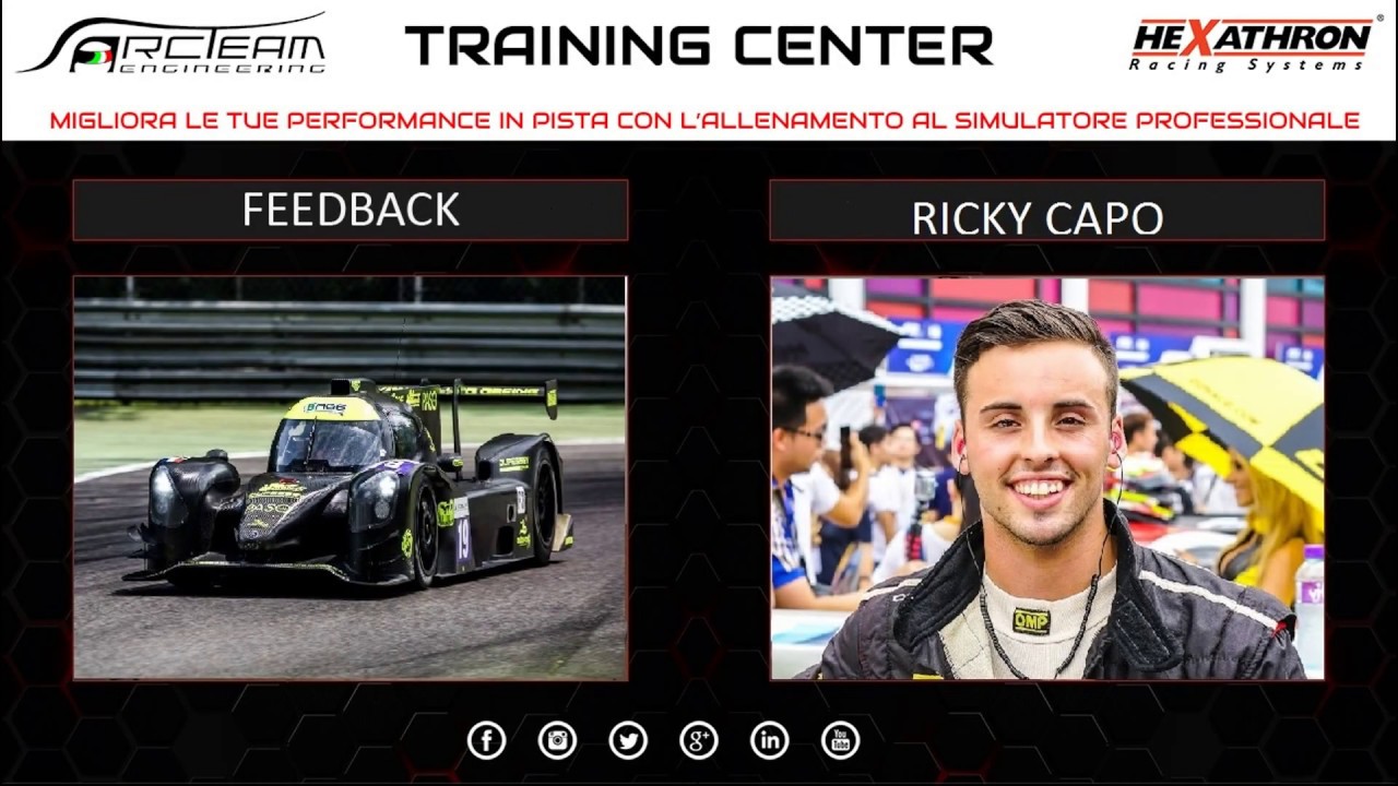 Opinione Simulatore Piloti - Ricky Capo - EuroInternational LMP3 - YouTube