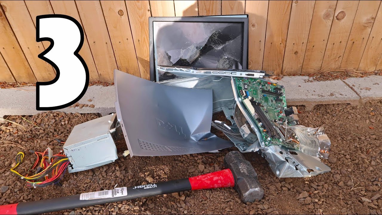 Bored Smashing WEEK - Computer! - YouTube