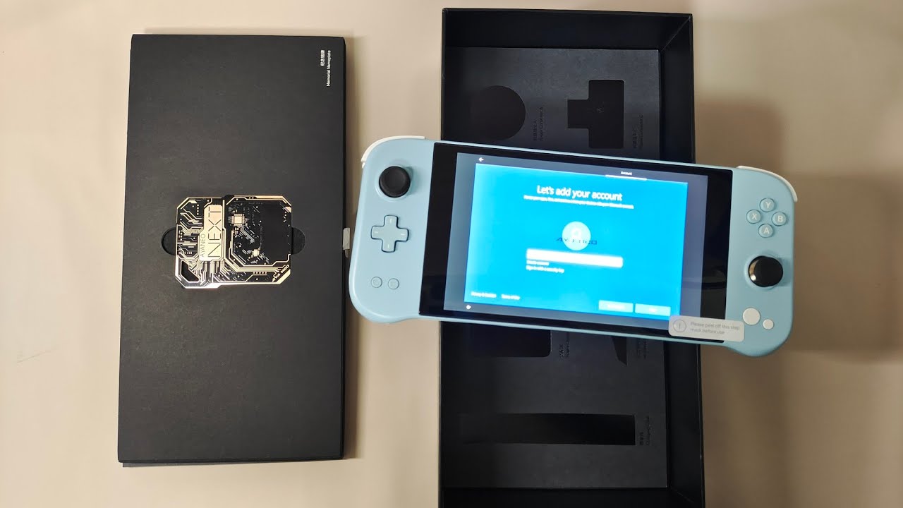 AYA NEO NEXT Handhold Gaming Console Unboxing Video. WORLD's First ...