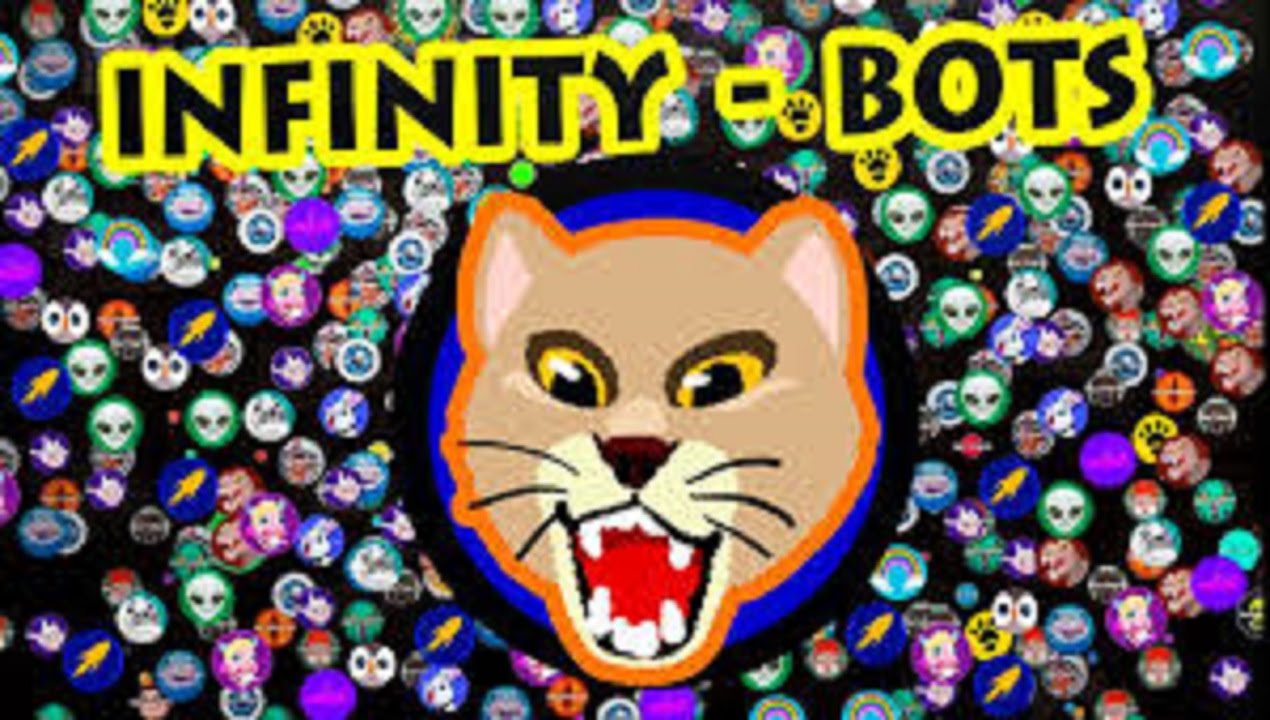 Agar io Infinity Bots And 20 PopSplit - YouTube
