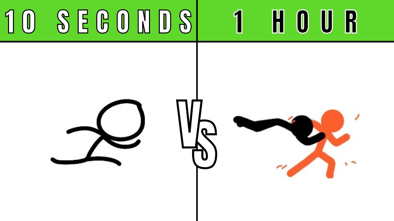 Watch Me Animate a Run Cycle in 10 Seconds vs 1 Hour - YouTube