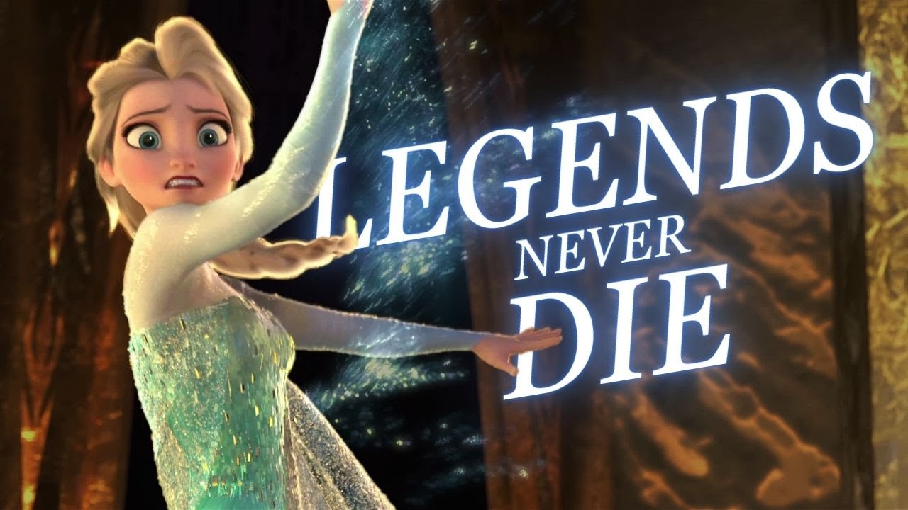 Frozen 10th Anniversary [AMV] - Legends Never Die - YouTube