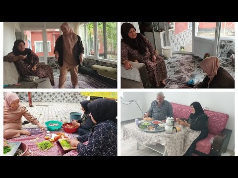 ALTIN KIZLARIM GELDİLER ANNESİNİN YÜKÜNÜ ELİNDEN ALDILAR ALLAH RAZI OLSUN HEPİSİNDEN