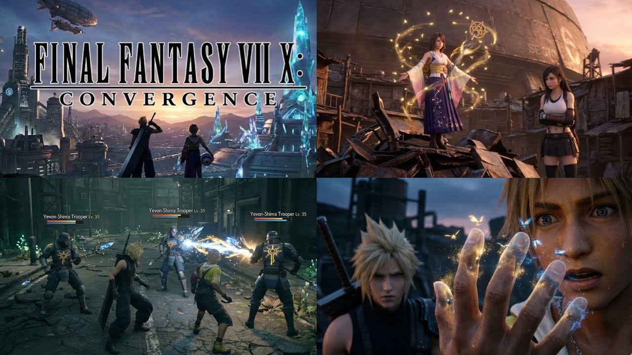 Final Fantasy VII X: Convergence | Crossover Trailer - YouTube