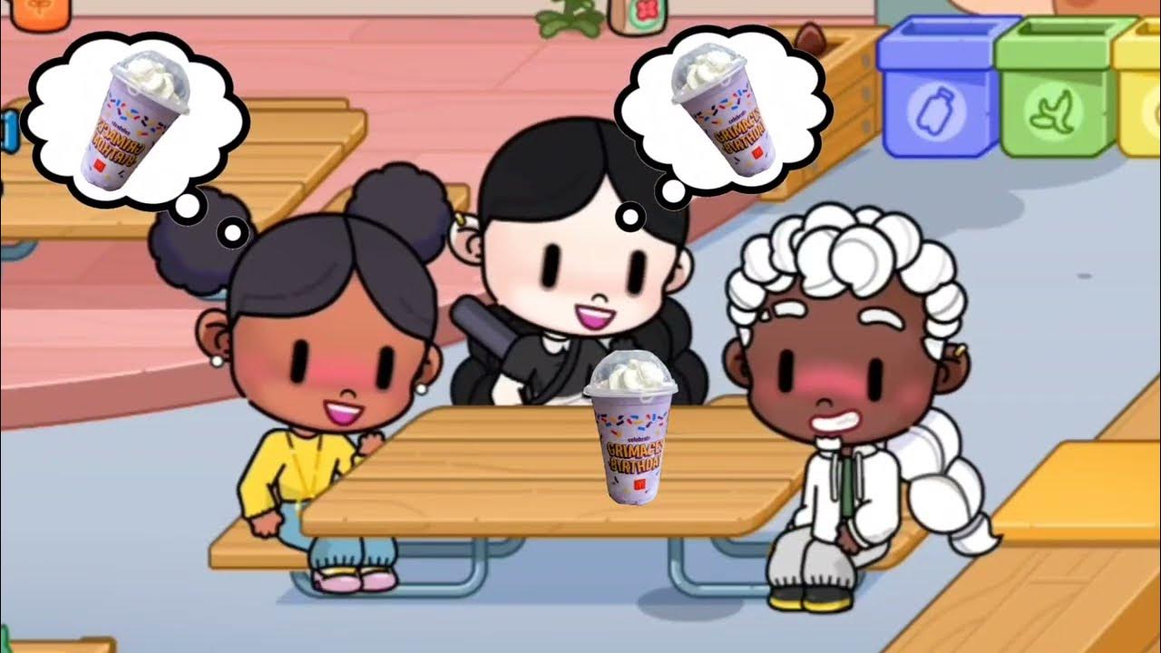 Grimace Shake with Woolly and Amanda the Adventurer || Avatar World ... Grimace Shake with Woolly and Amanda the Adventurer || Avatar World ...