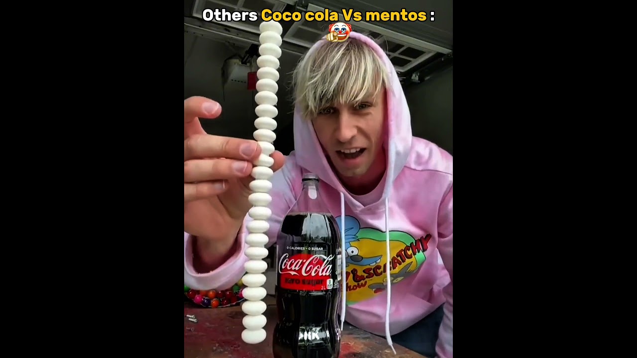 Others Coco cola Vs mentos Vs This One ☠️ #shorts Realtime YouTube Live ...