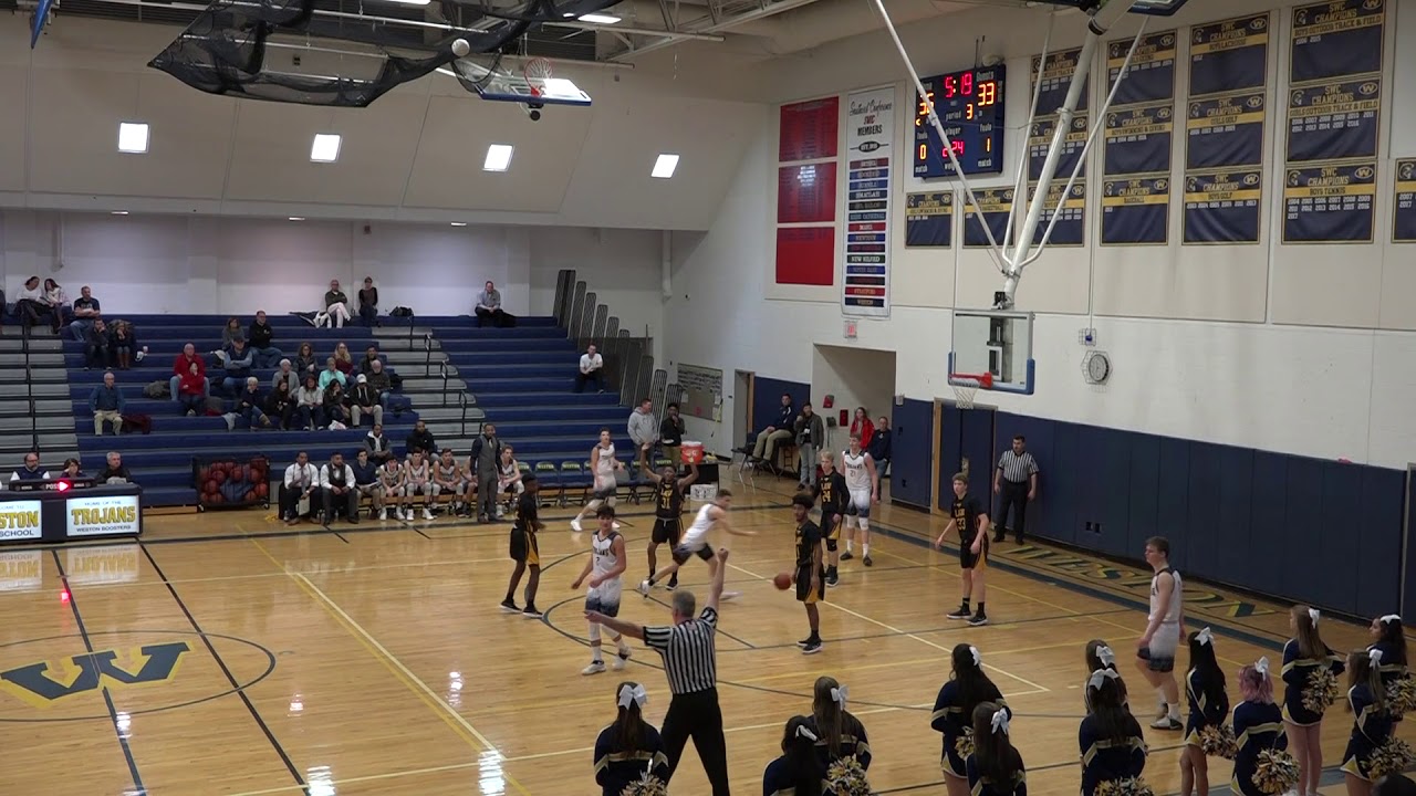 Jonathan Law vs Weston Boys Basketball - YouTube