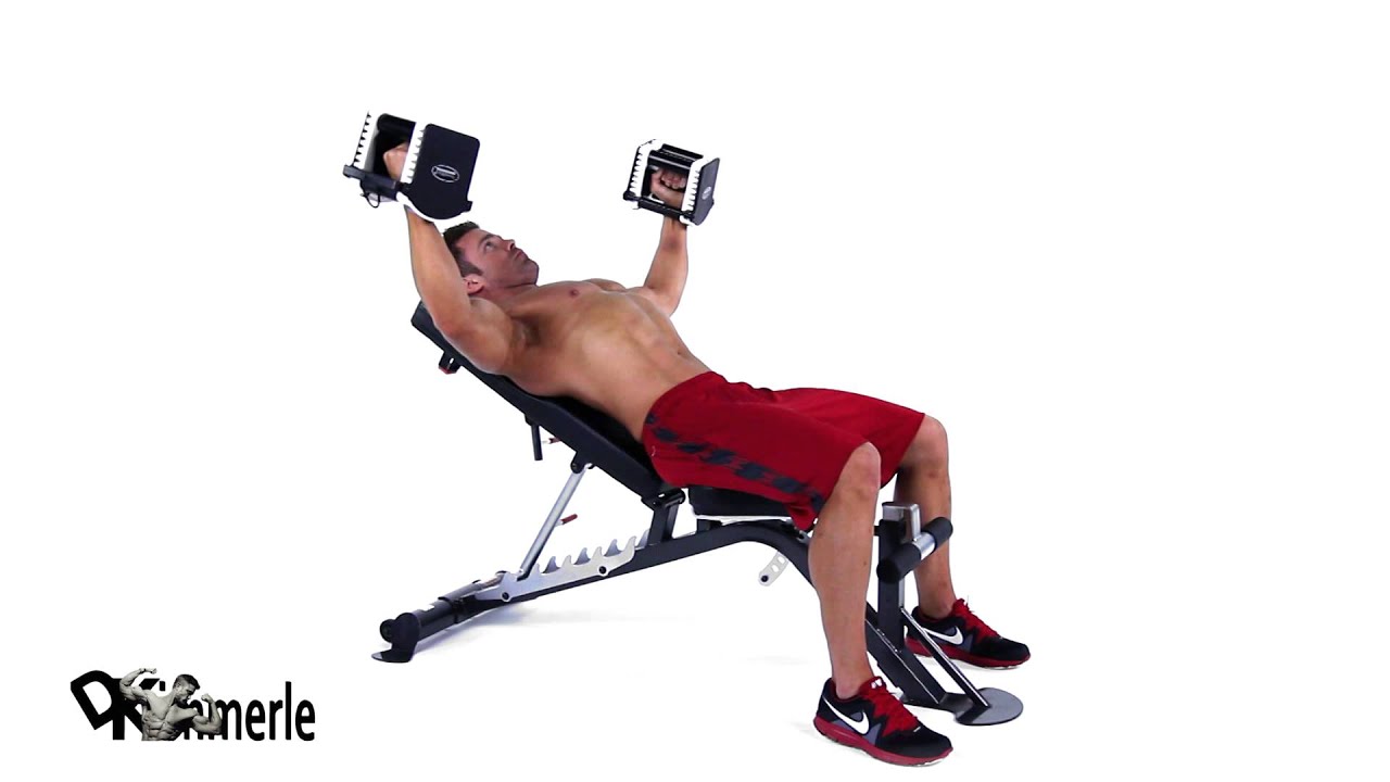 Incline Bench Chest Fly - YouTube